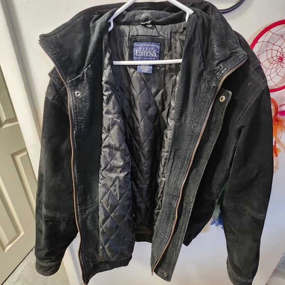 Basic Editions | Jackets & Coats | Basic Editions Suede Jacket | Poshmark